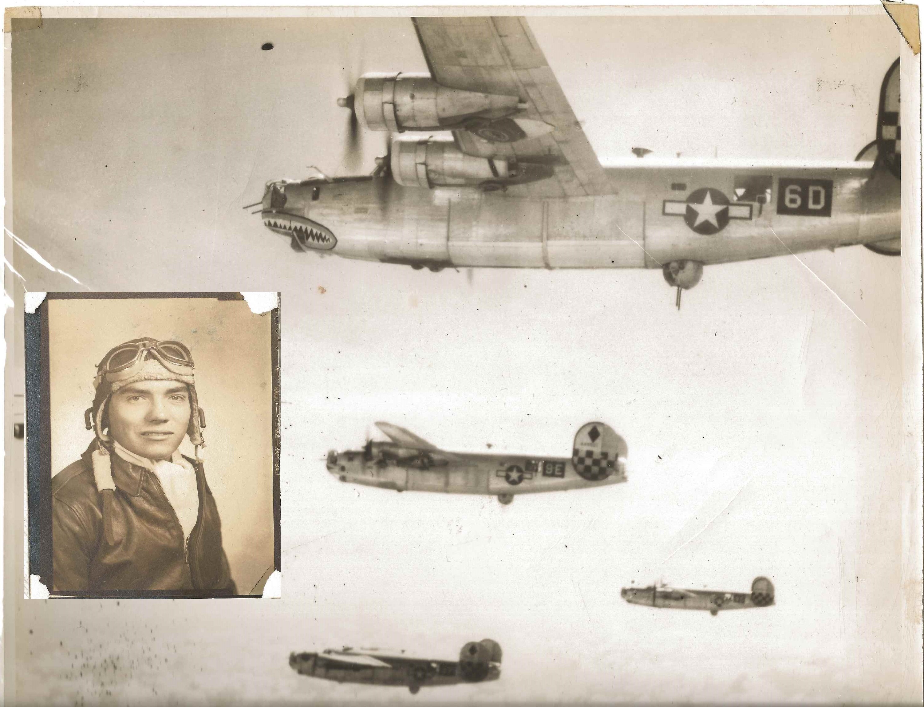World War Two Veteran Sherman Beard Remembers Flying over Europe ...